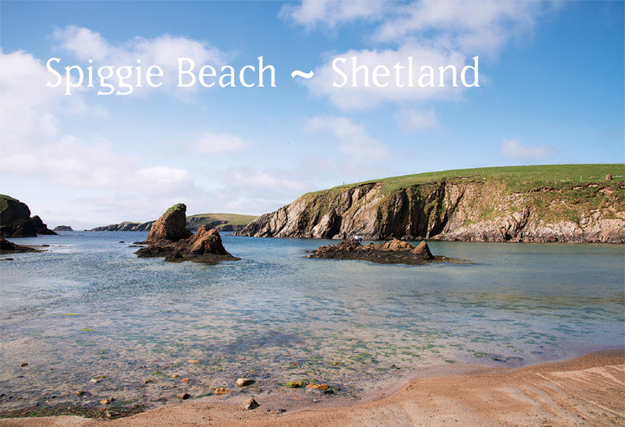 Spiggie Bay, Shetland – Island Blue