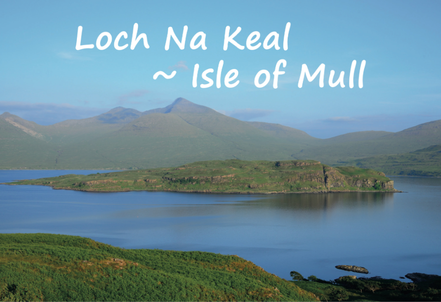 Medium Postcard Loch Na Keal & Ben More Isle of Mull pack of 50 ...